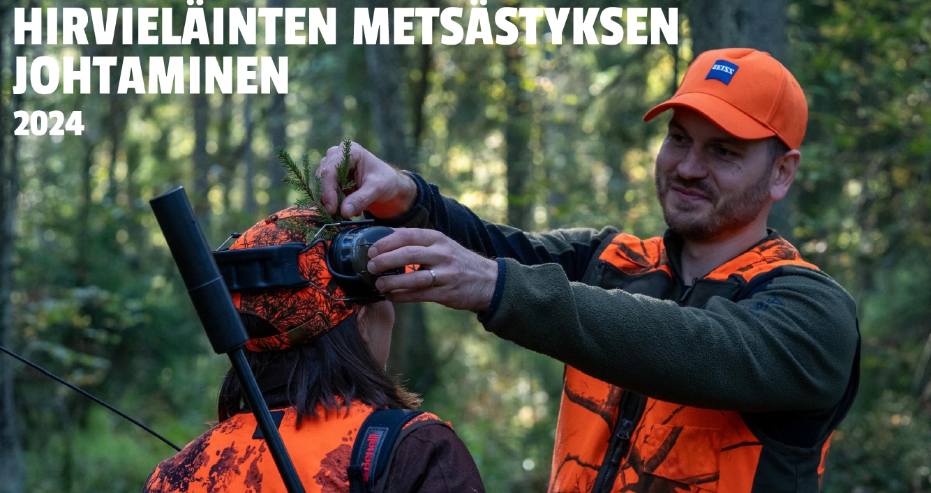 Hirvieläinten metsästyksenjohtajan perustaidot – Riistainfo